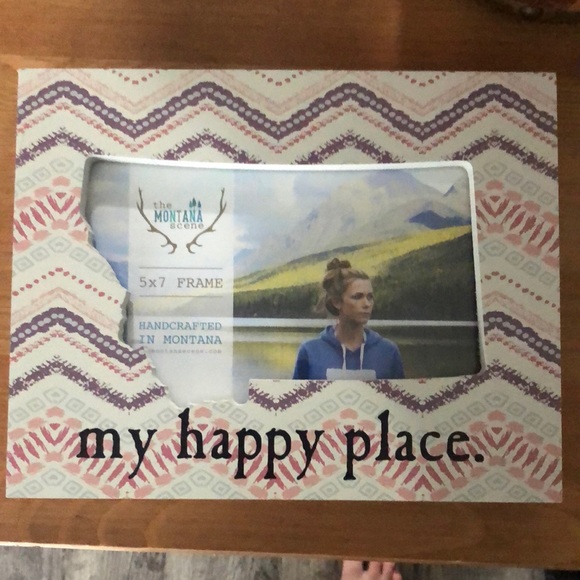 Wall Decor | Montana Picture Frame My Happy Place | Poshmark